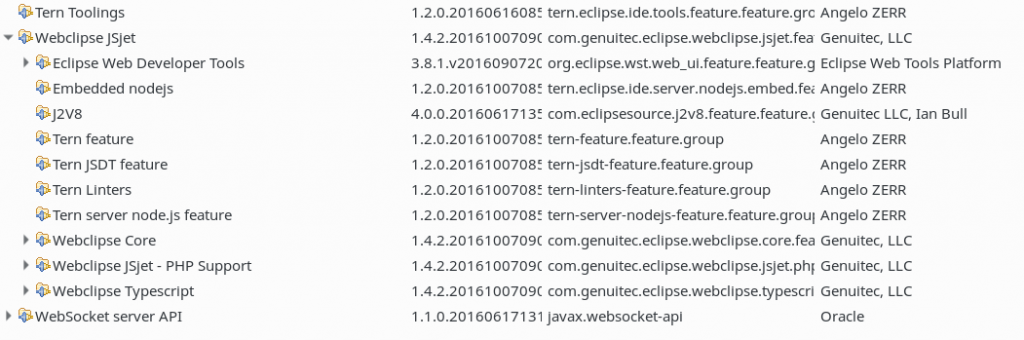 Eclipse Neon 1 – Standard-JSDT mit Schwächen – zusätzliche Plugins | Linux-Blog – Dr. Mönchmeyer ...