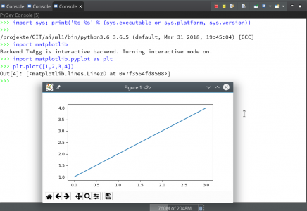 Eclipse, PyDev, virtualenv and graphical output of matplotlib on KDE – II | Linux-Blog – Dr ...