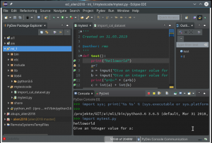 Eclipse, PyDev, virtualenv and graphical output of matplotlib on KDE – II | Linux-Blog – Dr ...
