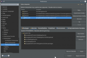 Eclipse, PyDev, virtualenv and graphical output of matplotlib on KDE ...