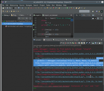 Eclipse, PyDev, virtualenv and graphical output of matplotlib on KDE – III | Linux-Blog – Dr ...