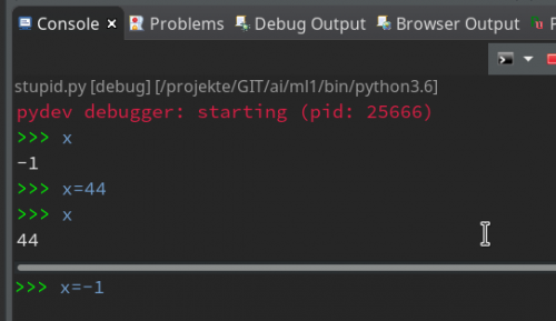 Eclipse Pydev Virtualenv And Graphical Output Of Matplotlib On Kde Iii Linux Blog Dr