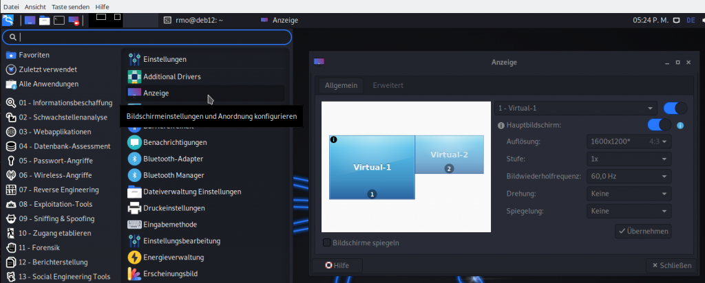 KVM/Qemu VMs with a multi-screen Spice console – II – local access with remote-viewer via a ...