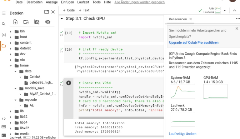 Google Colab, RAM, VRAM and GPU usage limits – I – no clear conditions over multiple sessions ...
